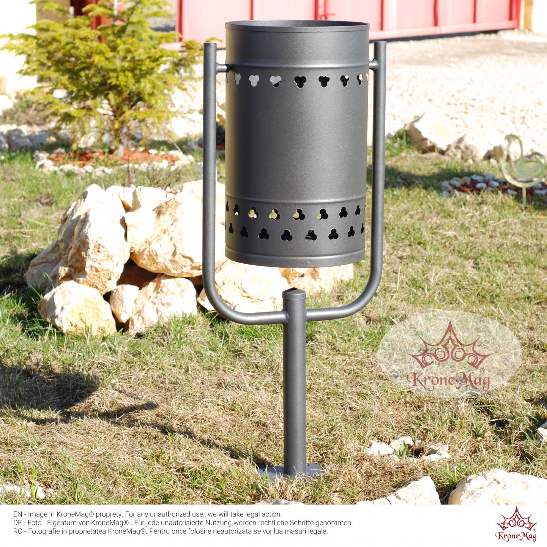 Coș Gunoi Exterior Stradal URBAN 7 - URBAN 7:: KroneMag