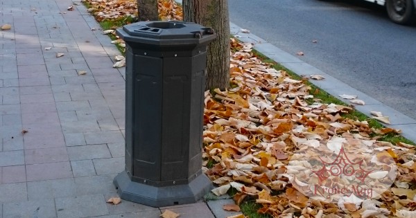Coș Gunoi Parc,Stradal Fontă BIN-1-C - KroneMag:: KroneMag